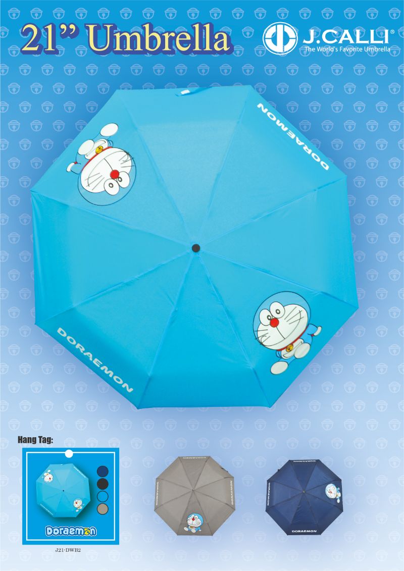 21″ Doraemon Umbrella (B2) – J.Calli